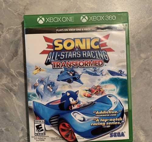 Xbox 360/One Sonic All-Stars Racing Transformed