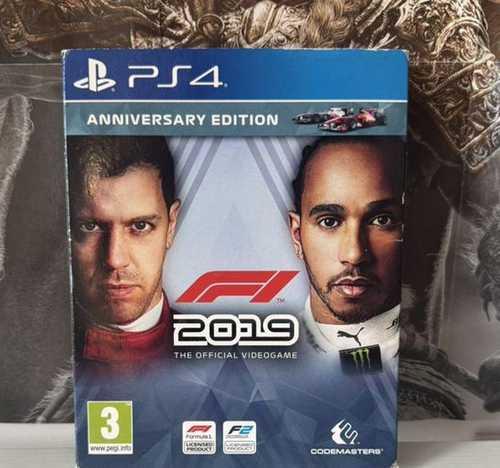 Диск F1 2019 для ps4