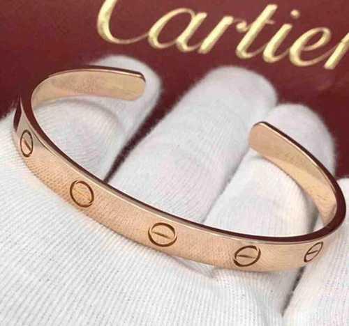 Браслет Cartier Love, розовое золото