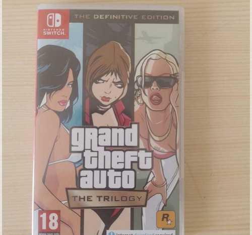 Grand Theft Auto The Trilogy на Nintendo Switch