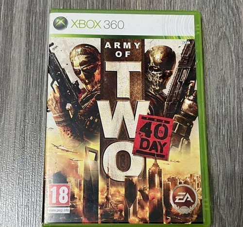 Игра Army of TWO xbox 360 Лицензия