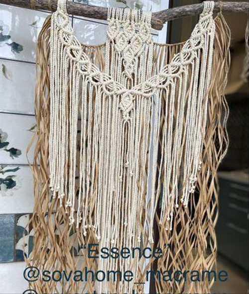 Панно макраме “Essence”