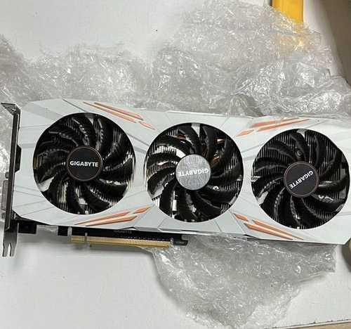 Видеокарта gtx 1080 ti gigabyte белая