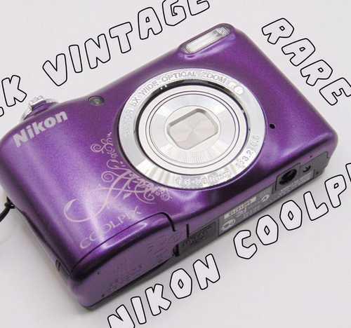 Винтажный фотоаппарат Nikon Coolpix