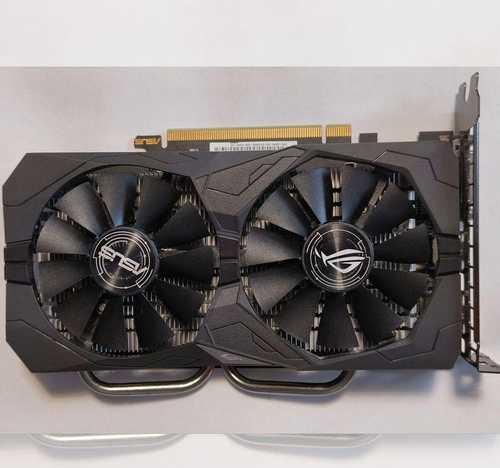 Видеокарта asus ROG strix AMD RX 460