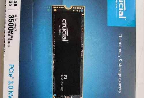 Ssd crucial p3 500Gb