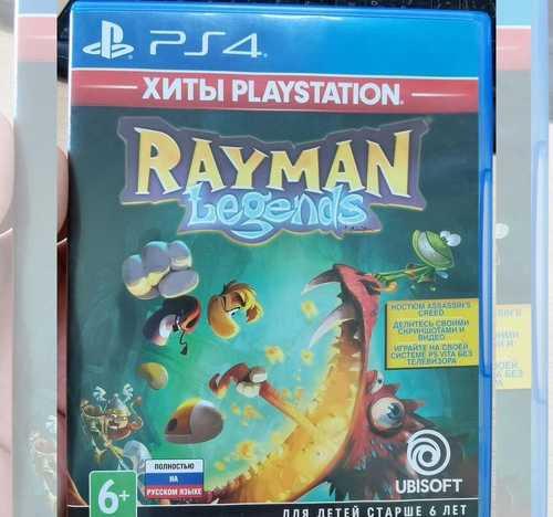 Диск PS4 Rayman Legends