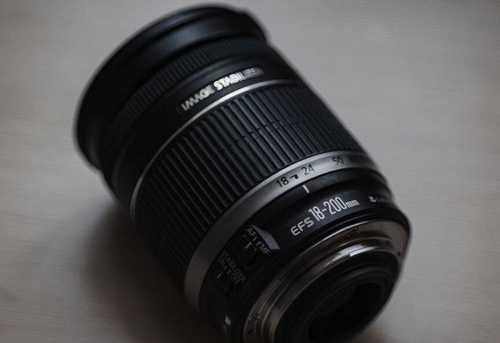 Canon efs 18-200 f/3.5-5.6 IS USM
