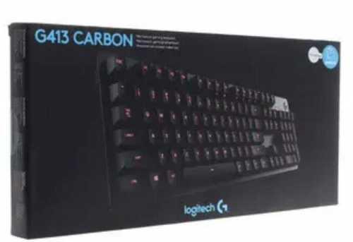 Клавиатура проводная Logitech G413 carbon