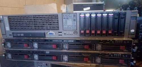 Сервера HP DL160 G5 и DL380 G5
