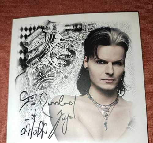 Диск Tilo Wolff (Lacrimosa) c Автографом Тило