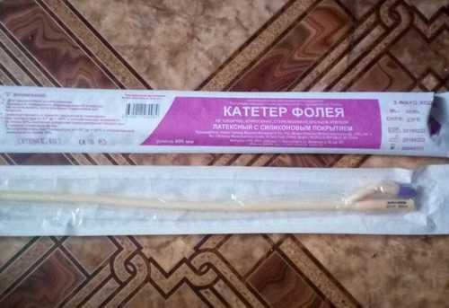 Катетер Фолея 400 мм 30 ML 22 FR, мочеприемник 750