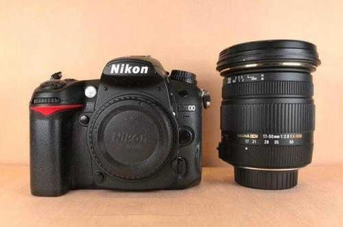 Nikon D7000 kit Sigma 17-50mm 2.8 HSM (A449)