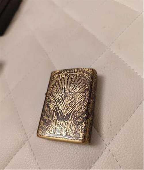 Зажигалка zippo DIY игра престолов game of thrones