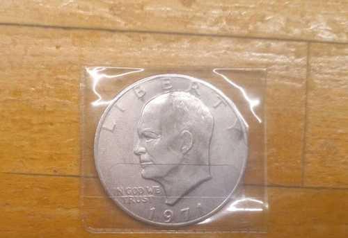 США 1 доллар 1971 "Эйзенхауэр"