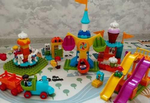 Lego duplo Большой парк аттракционов, с 2-х лет