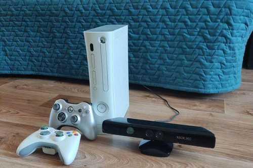 Приставка Xbox 360 +31 игра + Kinect