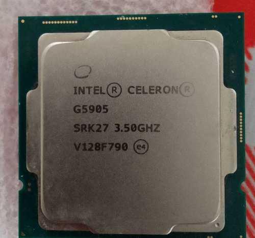 Процессор Intel celeron g5905