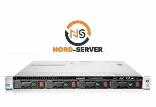 Сервер HP DL360p Gen8 4LFF 2x E5-2670 96GB 750W
