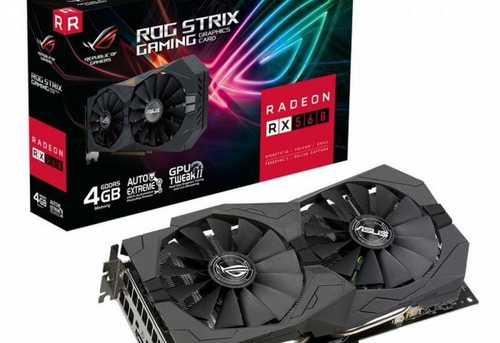 Видеокарта asus ROG-strix-RX560-4G-V2-gaming, RX56