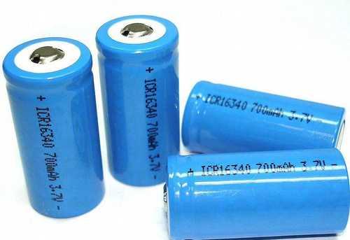 Li-Ion ICR16340 700mAh 3.7V 7.4Wh