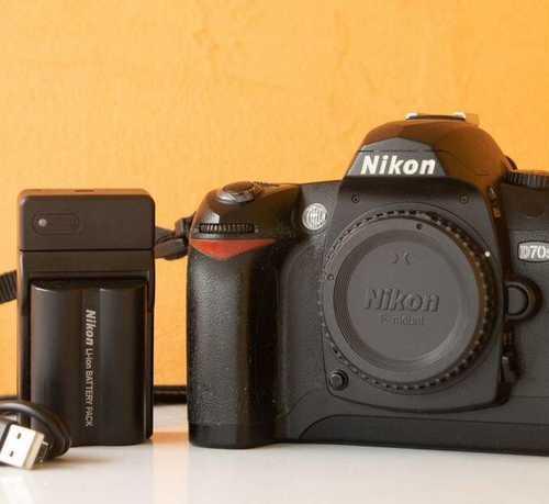 Фотоаппарат Nikon d70s Body