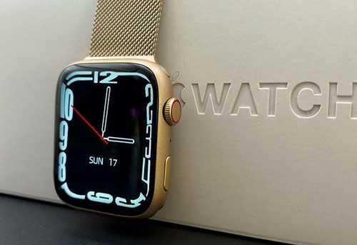 Apple Watch 7 high gold