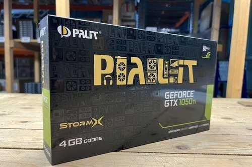 Видеокарта palit GF GTX 1050TI StormX 4GB, рст