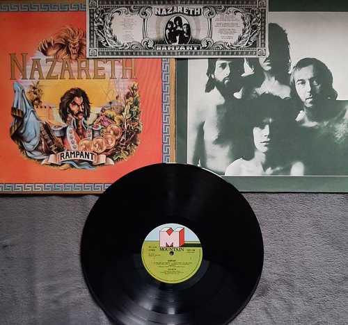 Nazareth/ rampant/ 1974 mountain/ tops 106/ GT bri