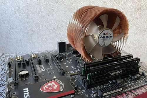 Сборка intel core i5-4670k + MSI Z97 + Zalman 9700