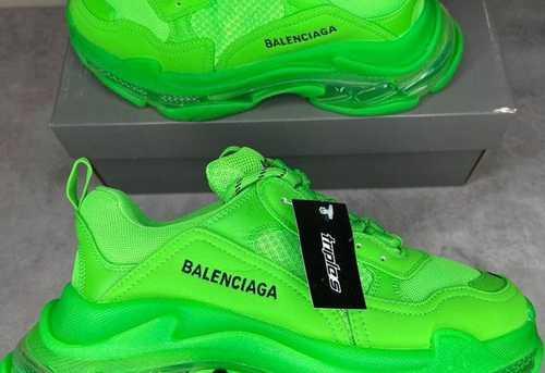 Кроссовки Balenciaga зеленые