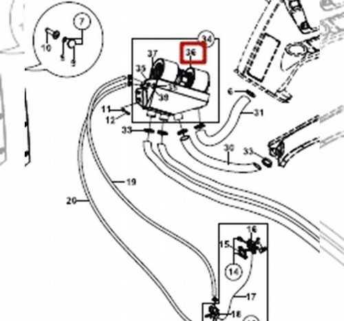 Моторчик отопителя кабины Hidromek