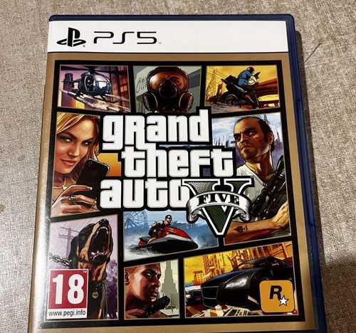 GTA 5 ps5 диск