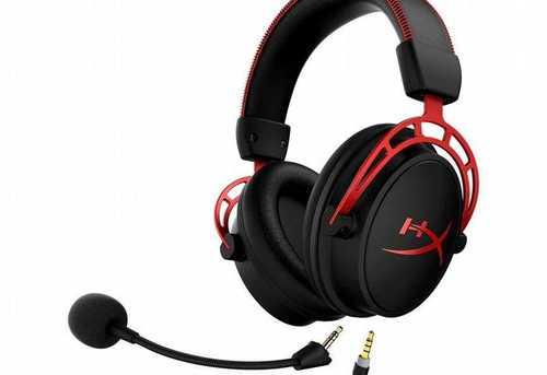 Гарнитура игровая HyperX Cloud Alpha, красный, 4P5