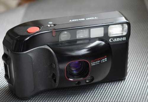 Canon Top shot пленочный фотоаппарат