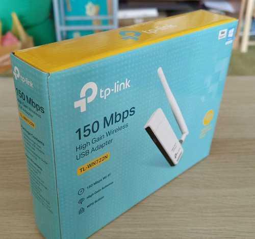 Беспроводной wifi адаптер TP-link TL-WN722N