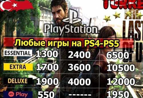 Подписка PS Plus /Турция/Украина/ dead OR alive 48