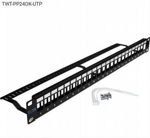 Патч-панель lanmaster 24-ports UTP Отверстия 1U, T