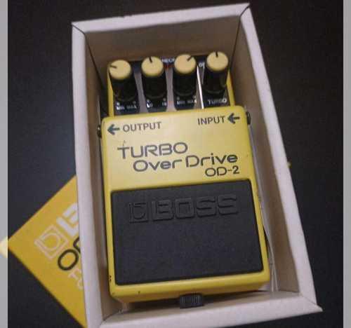 Гитарная педаль Boss OD-2 Япония