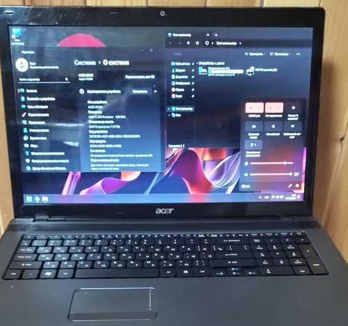 Acer aspire 7250G