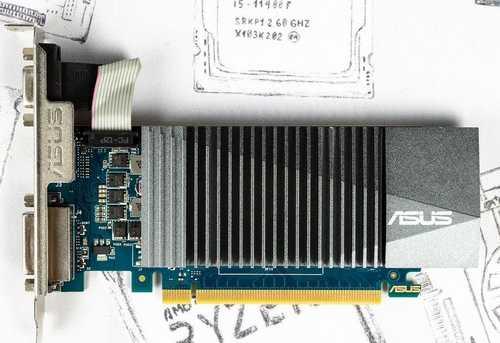 Видеокарта asus GT 710 Silent LP 1Gb gddr5