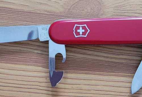 Нож Victorinox Recruit, 84 мм, 10 функций, красный