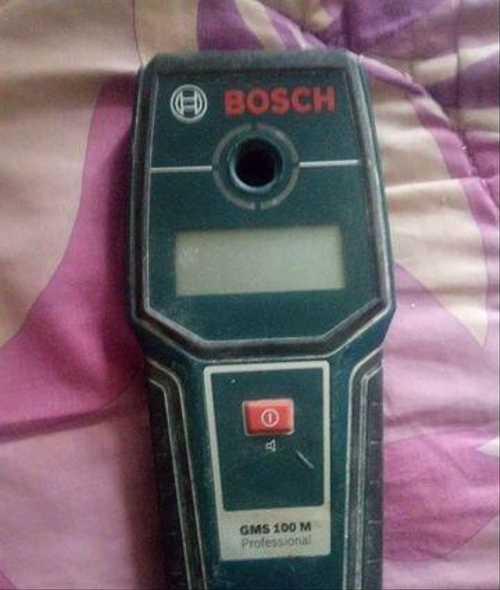 Детектор проводки Bosch GMS 100M