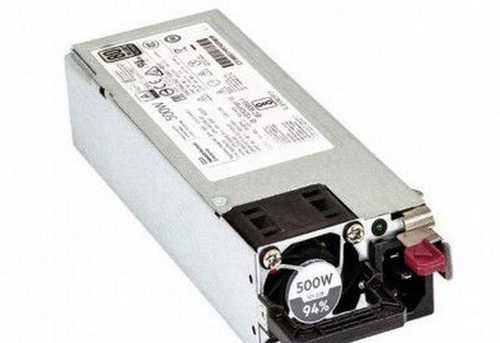 Блок питания HP 500W Platinum для Gen10 (Platinum