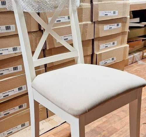Стул IKEA ингольф белый