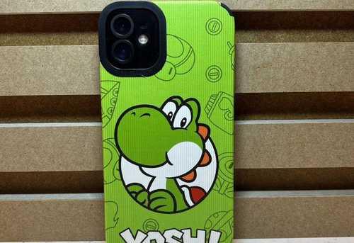 Чехол на iPhone 13 Super Mario Йоши