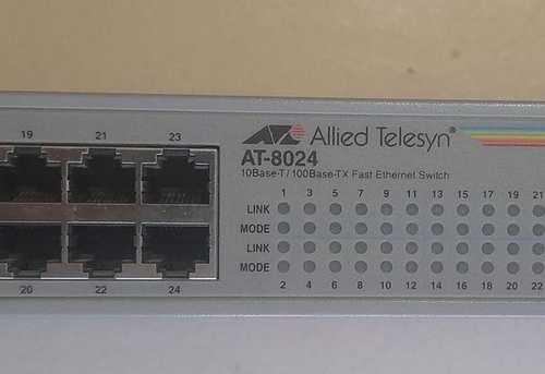 Коммутаторы allied telesis AT-8024