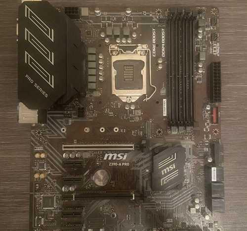 Msi z390-A pro