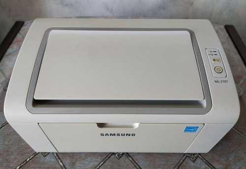Компактный лазерный принтер Samsung ml-2167 б/у
