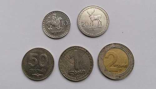 Монеты Грузии, регулярный чекан